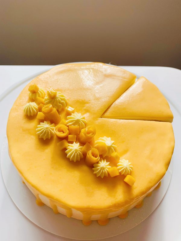 Mango Mille Crepes Cake – Ours Cake Studio