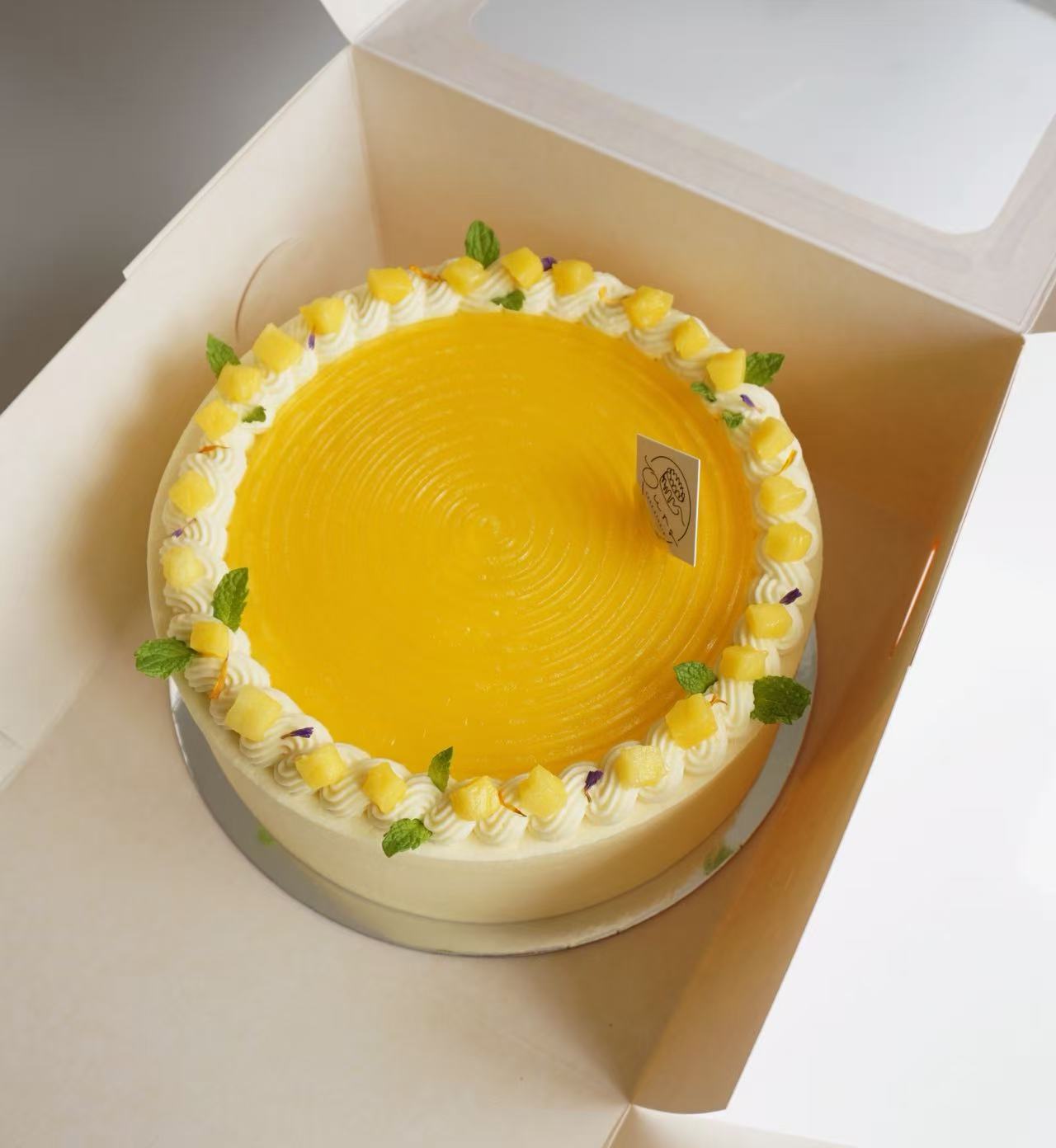 Mango Mille Crepe Cake – Ours Cake Studio